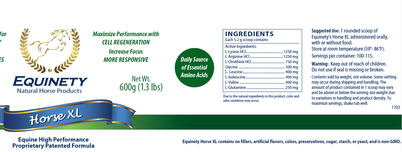 What's in Equinety Horse XL?